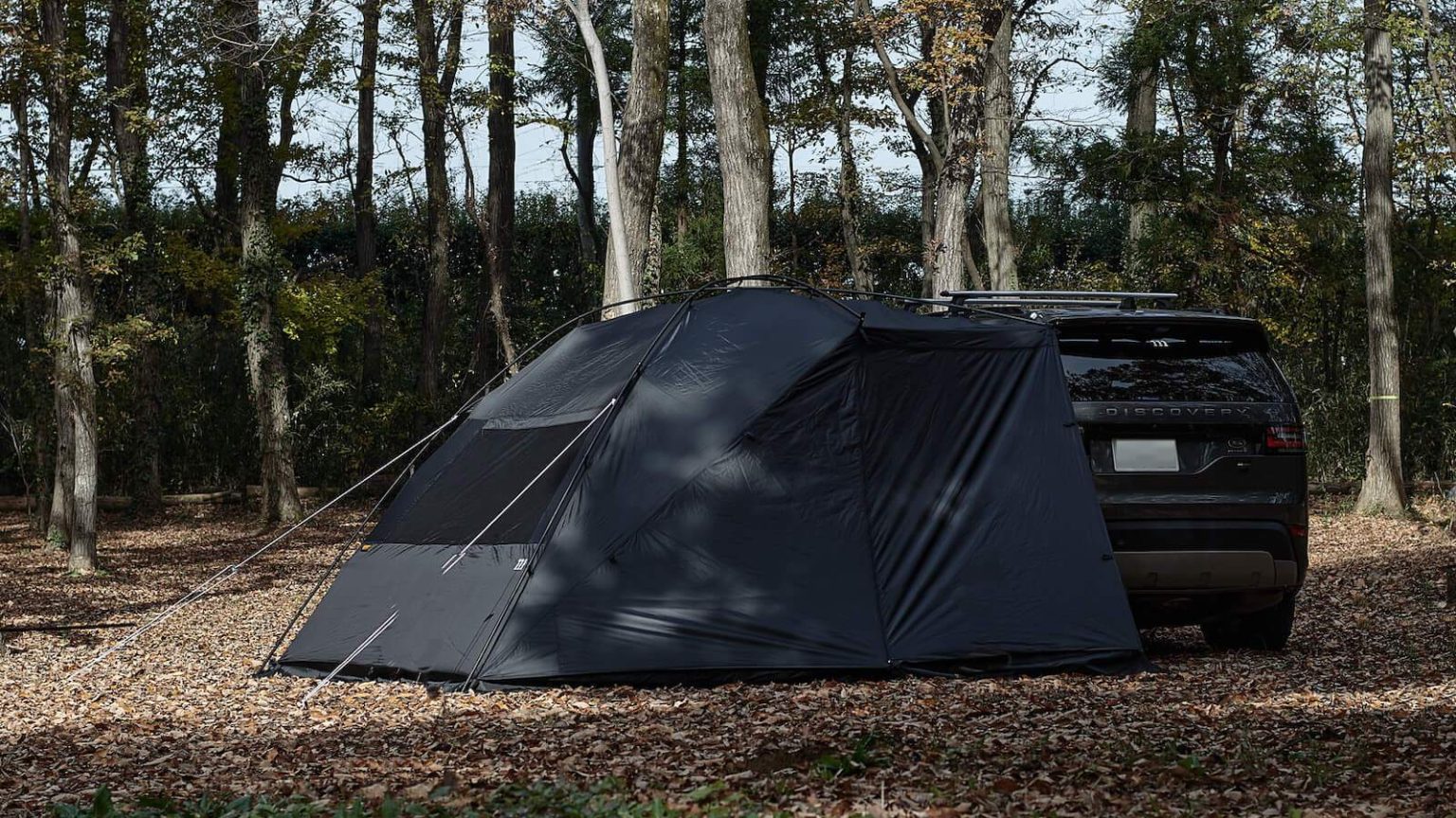 ムラコから初のカーサイドタープ「PENELOPE CAR SIDE TARP」登場 | キャンプレビュー