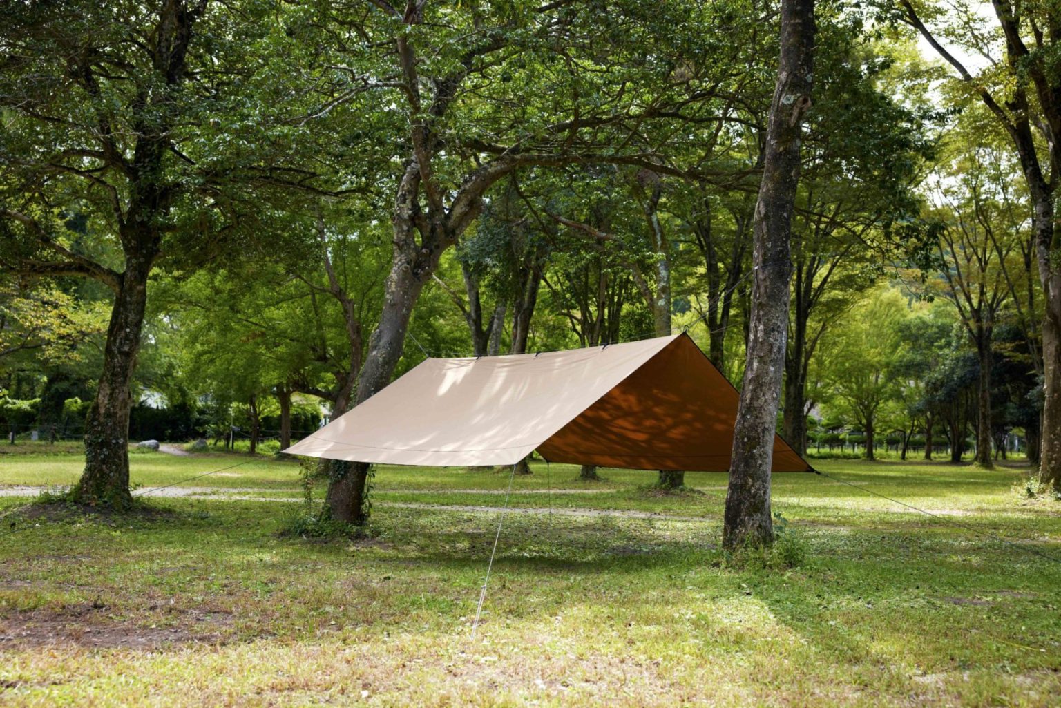 ビジョンピークスからポリコットン素材の「TCマルチタープSOLO」登場 | キャンプレビュー